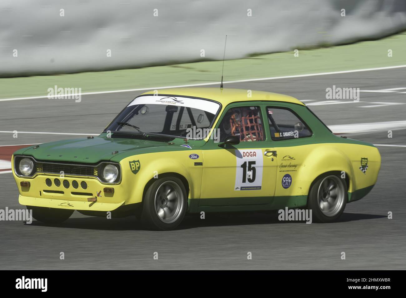 Photo of a classic and fast rally car, Ford Escort RS2000 model Stock ...