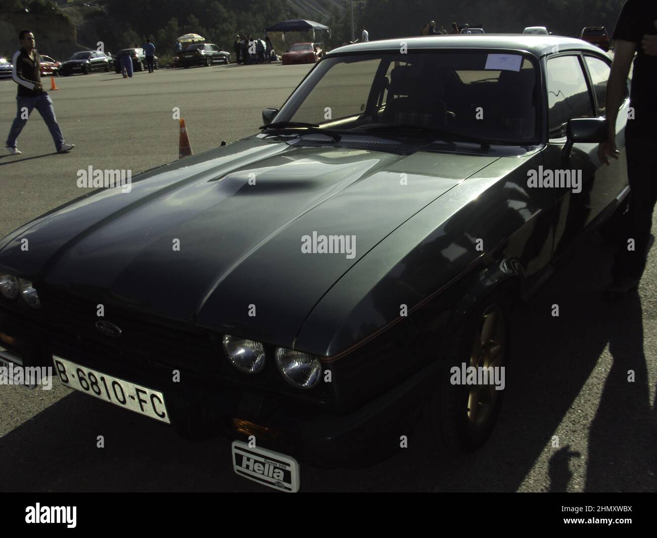 Photo of Ford Capri sport car in the street Stock Photo - Alamy