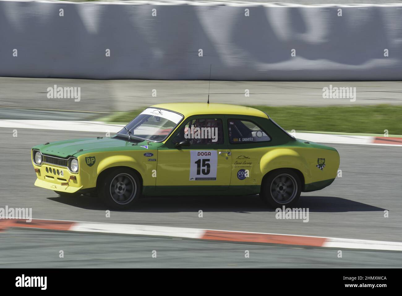 Photo of a classic and fast rally car, Ford Escort RS2000 model Stock ...