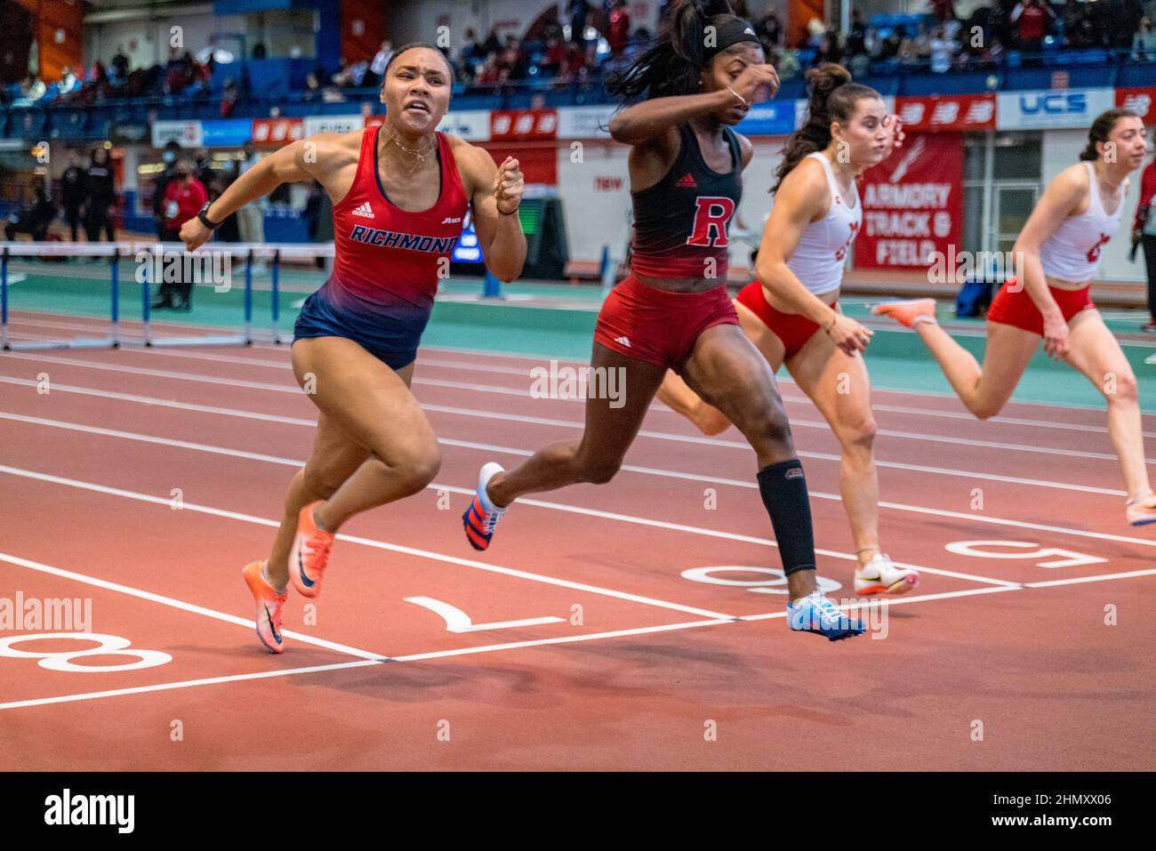 New York, New York, USA. 12th Feb, 2022. KAMRYN ROSS of, University of ...