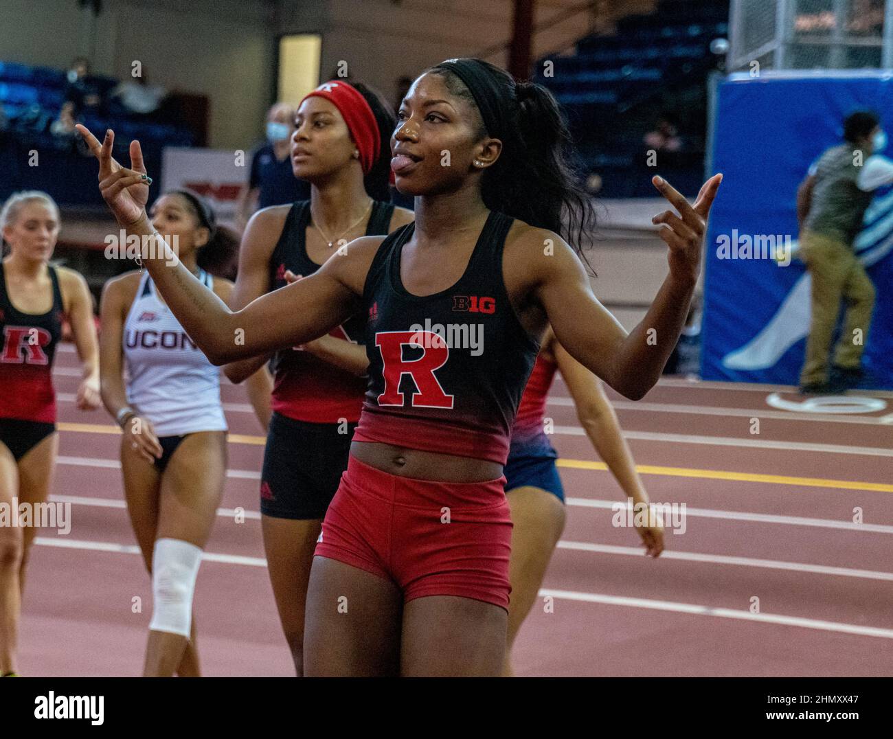 New York, New York, USA. 12th Feb, 2022. Rutgers ICISYS SADLER after ...