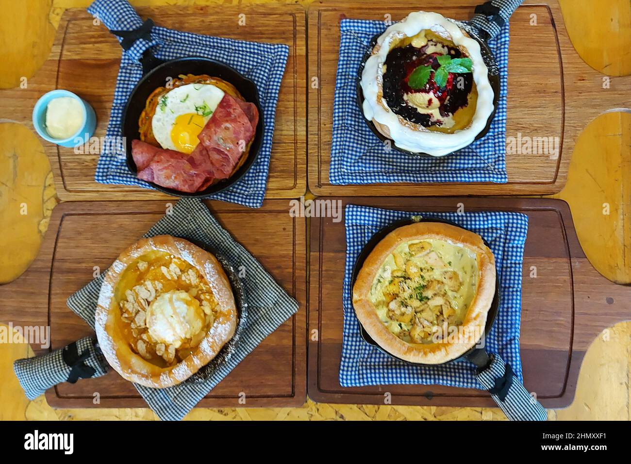 Baby Dutch Pancake, Bandung, Indonesia Stock Photo - Alamy