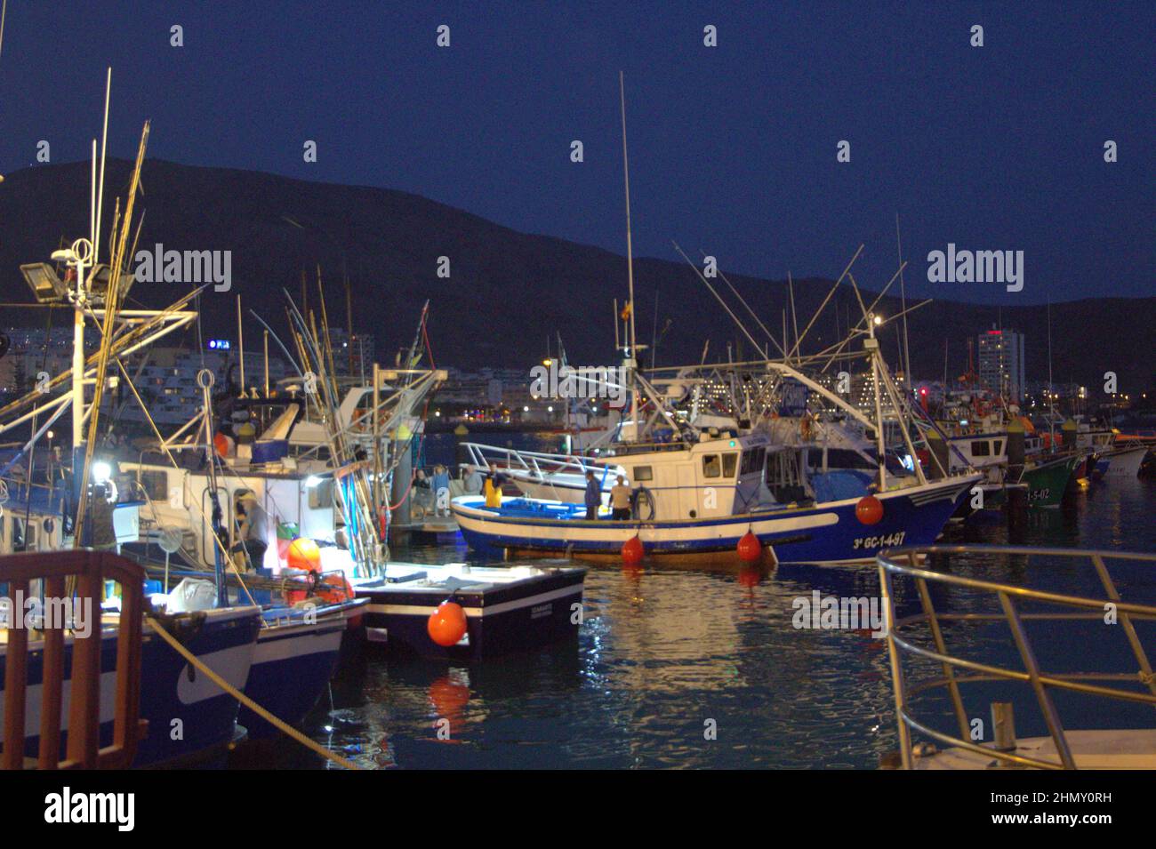 Tenerife, Spain. 7th Feb, 2022. The Canary Islands begin fishing for ...