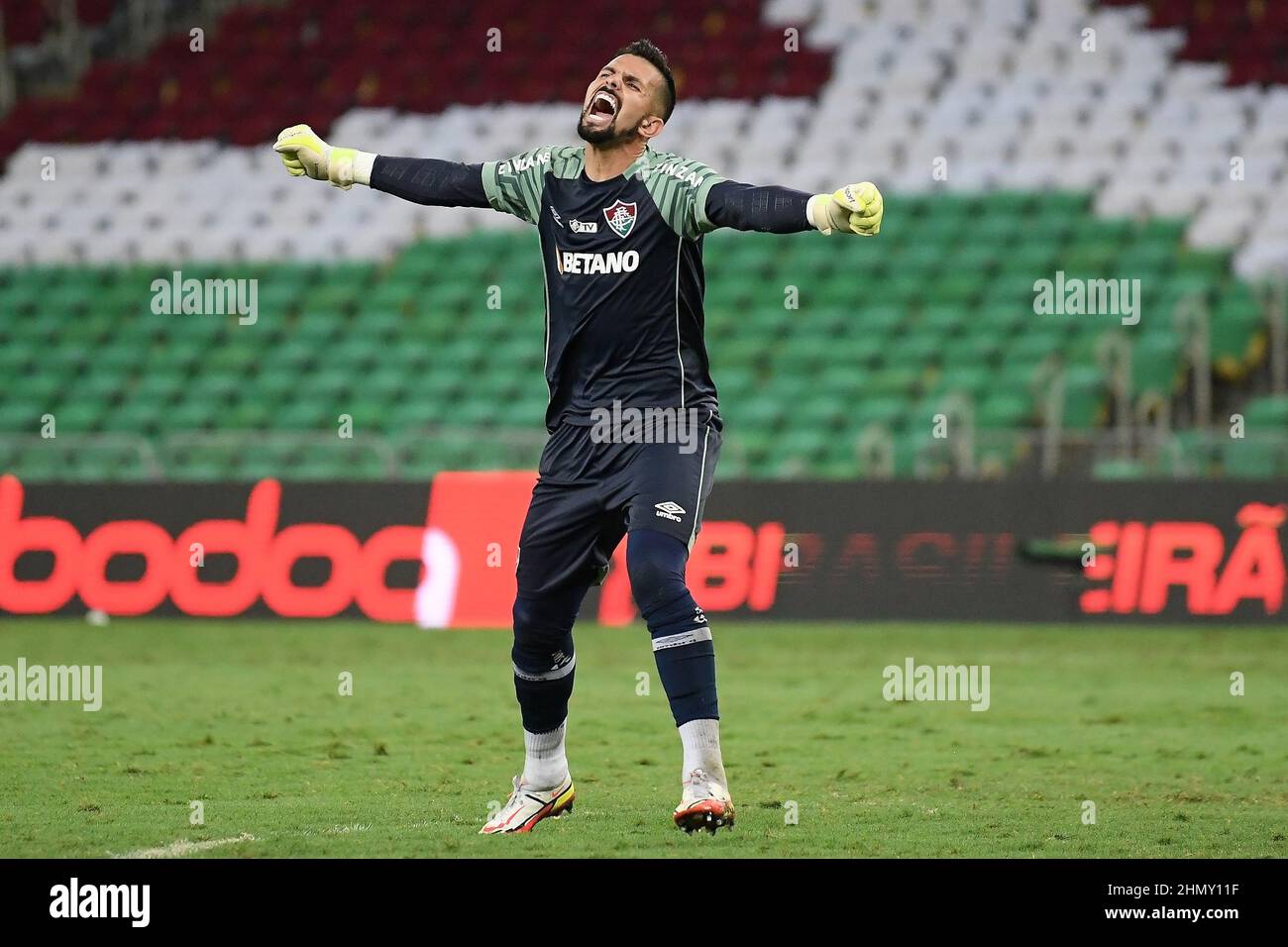 Rio de Janeiro,Brazil,November 24, 2021.Football goalkeeper Marcos ...