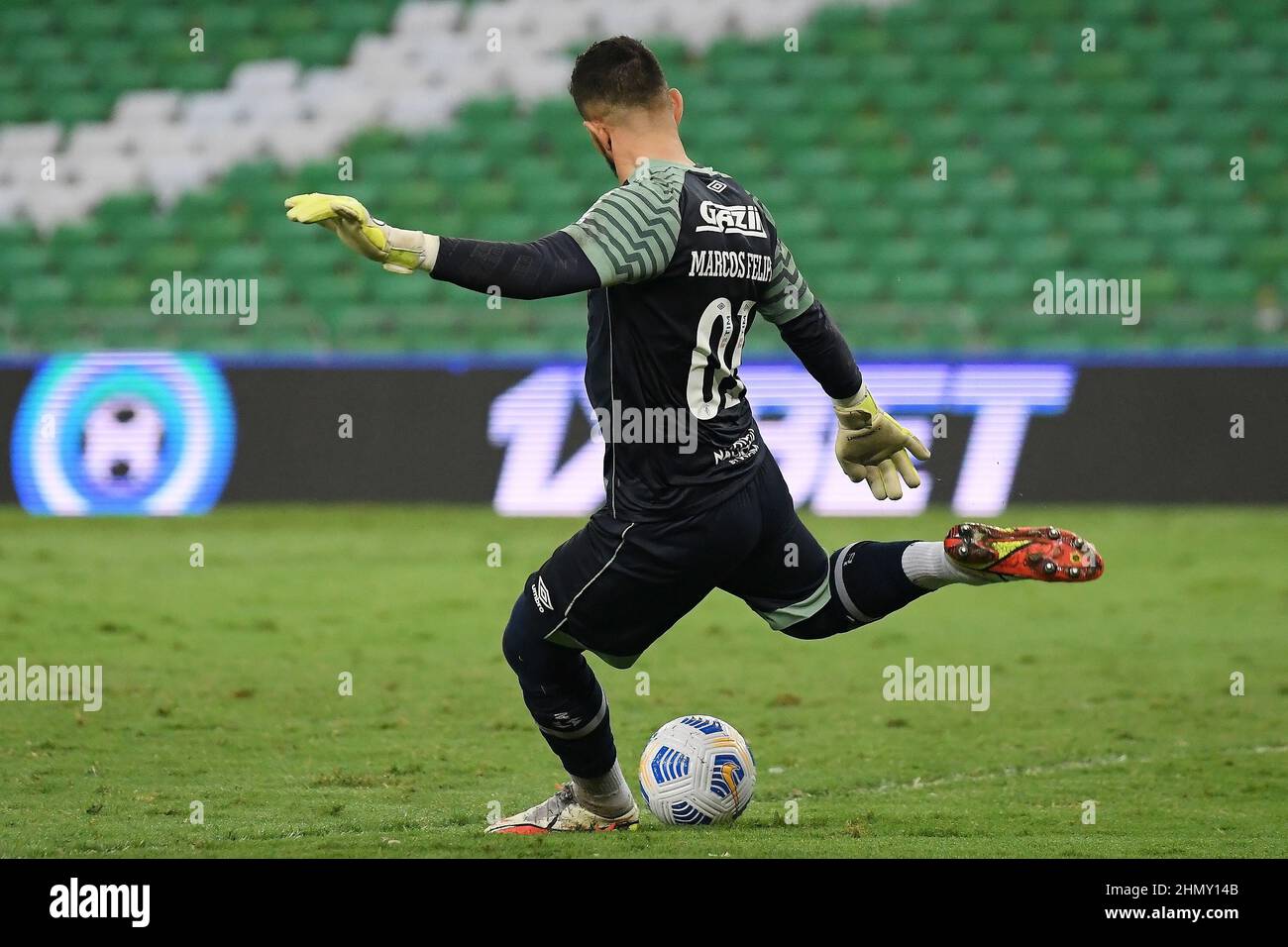 Rio de Janeiro,Brazil,November 24, 2021.Football goalkeeper Marcos ...
