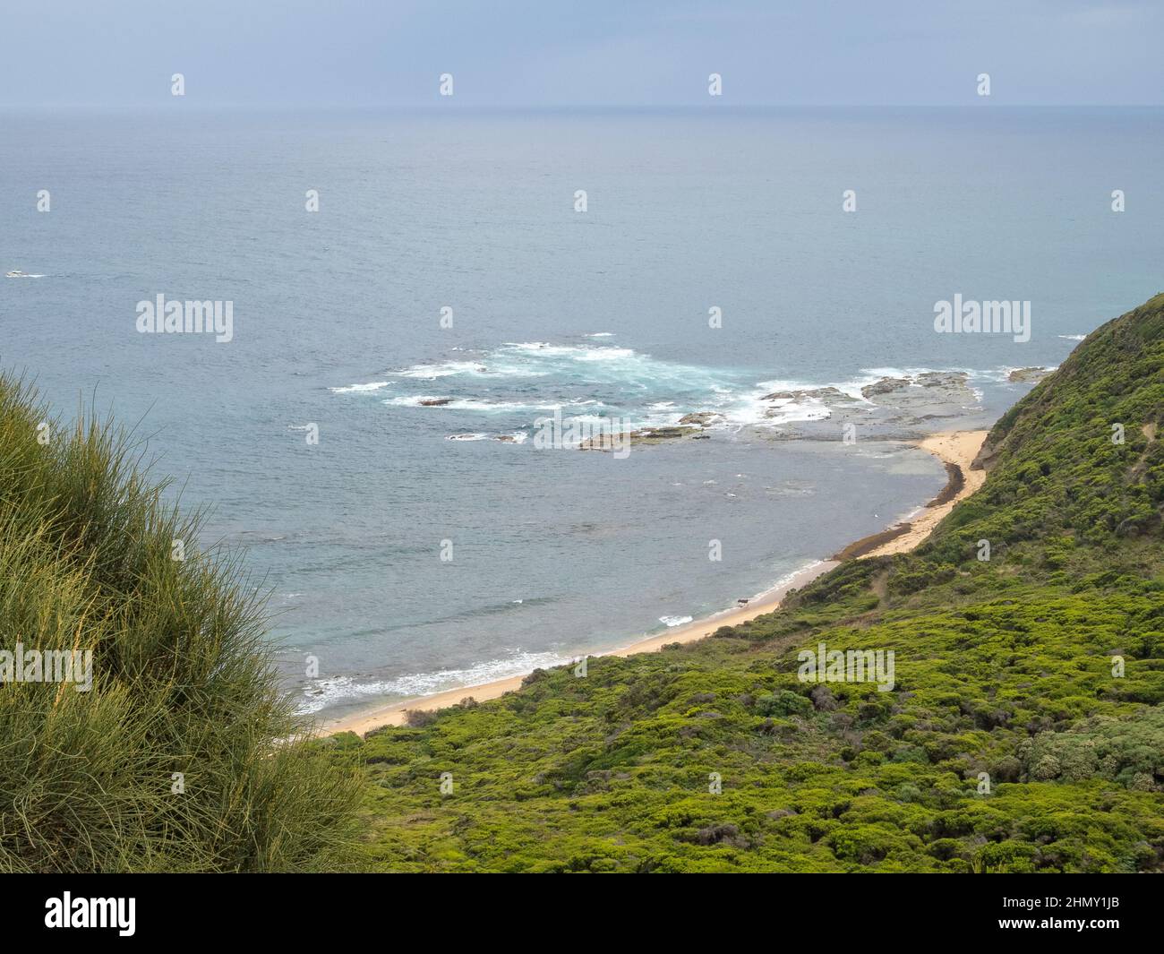 View from the Devils Kitchen Great Ocean Walk campground - Princetown ...