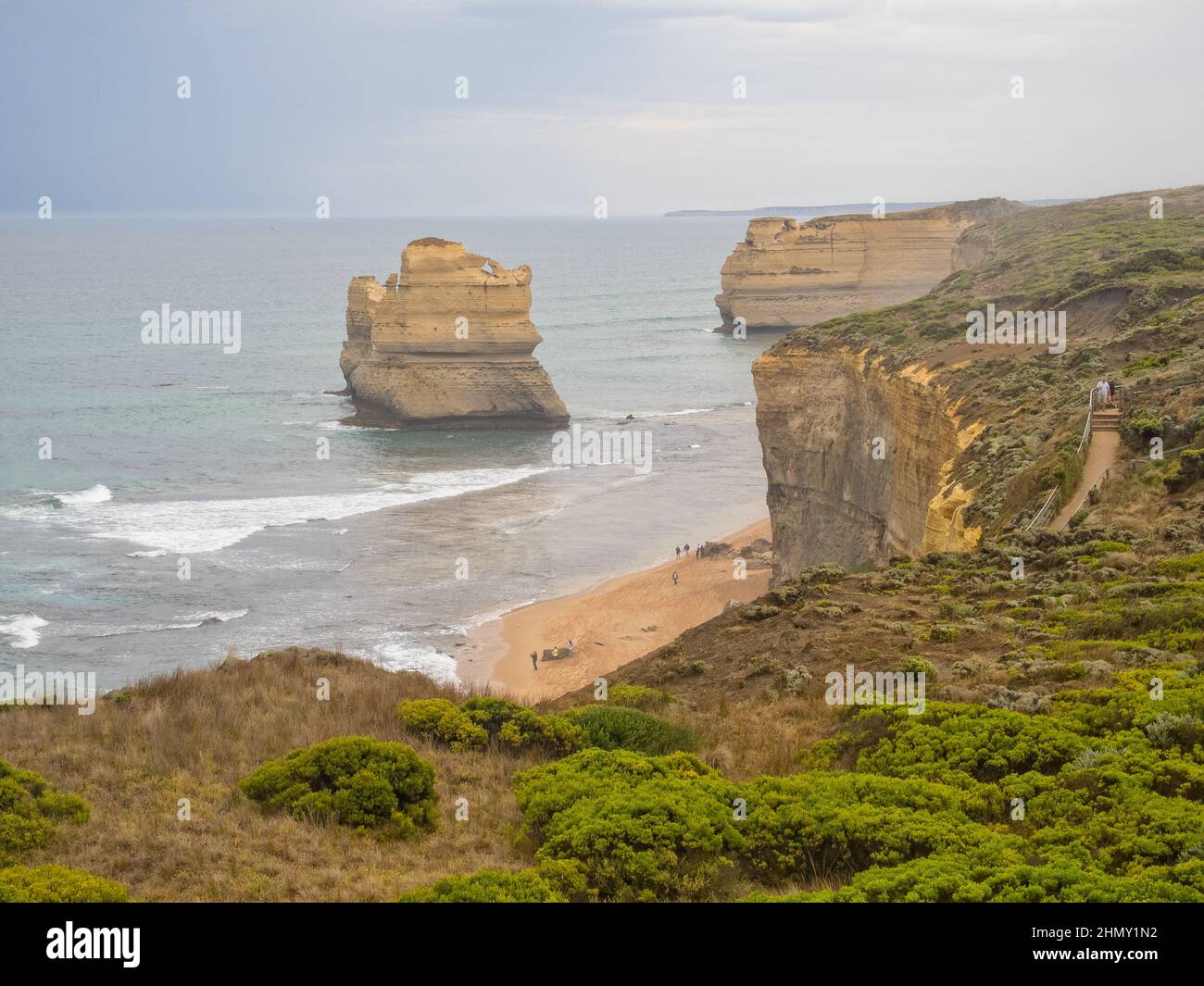 Gibson Steps along the Great Ocean Road close to the Twelve Apostles ...