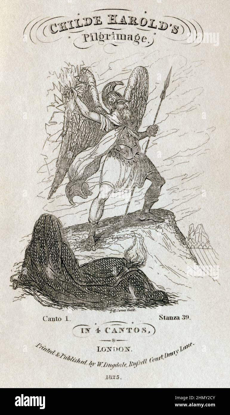 Classic book frontispiece hi-res stock photography and images - Alamy