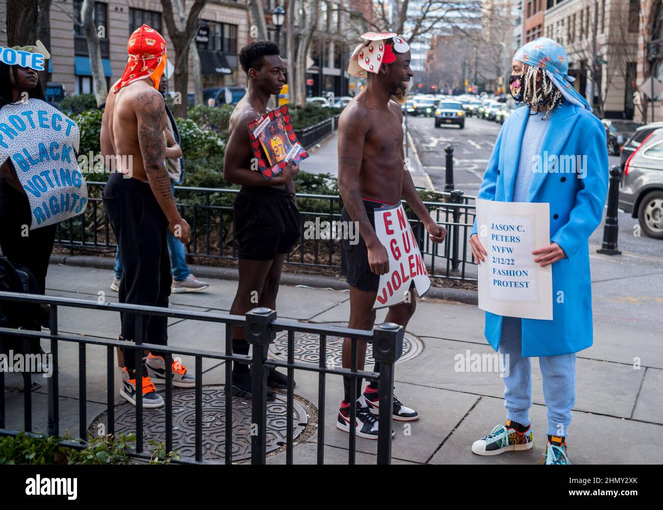 Black models matter hi-res stock photography and images - Alamy