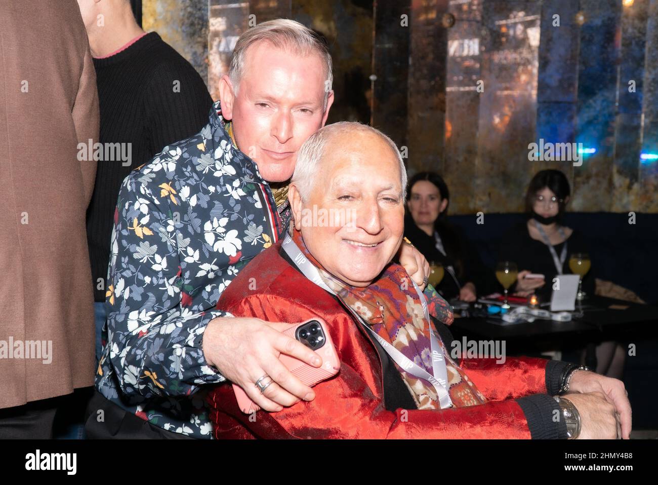 Montgomery Frazier and Ben Mindich attend the Malan Breton FANToMe AW22 ...