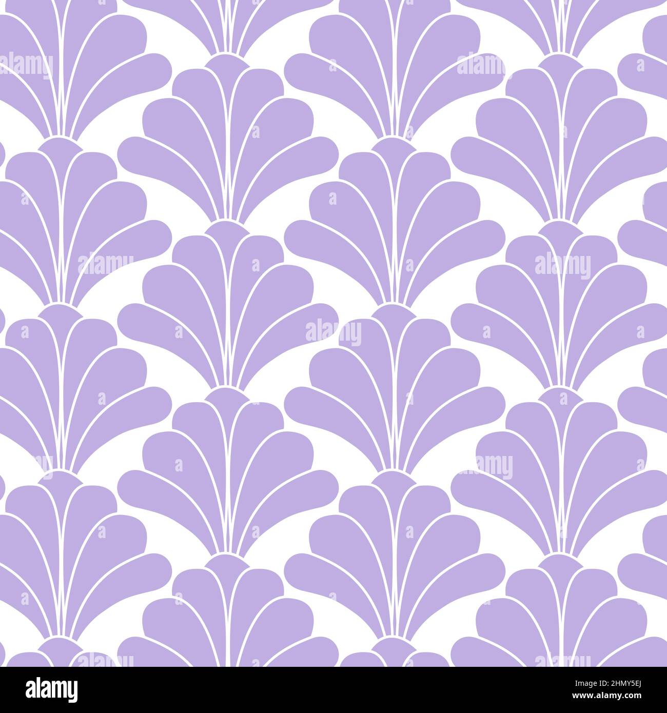 Purple Art Deco Background