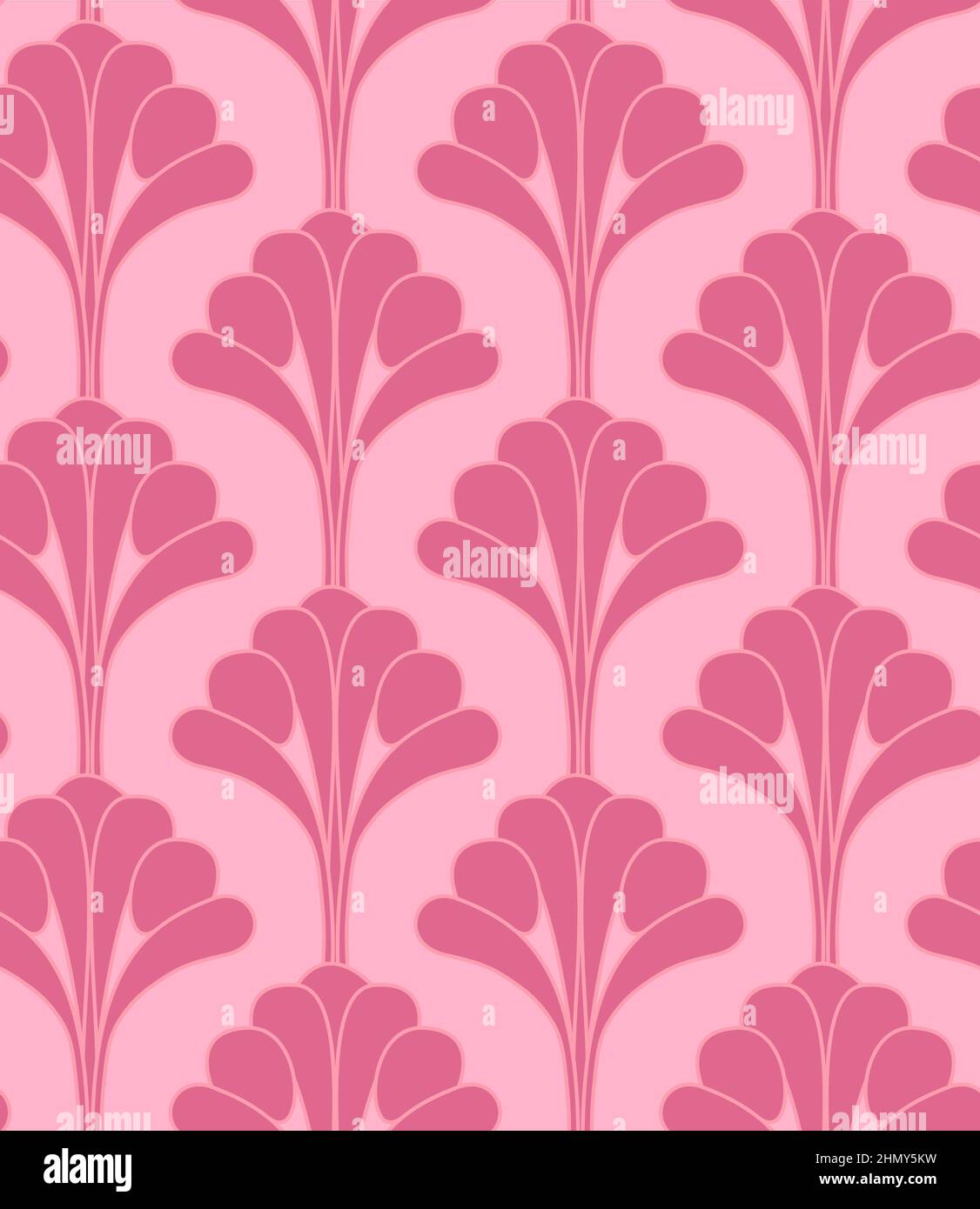 Art Deco Flower Patterns