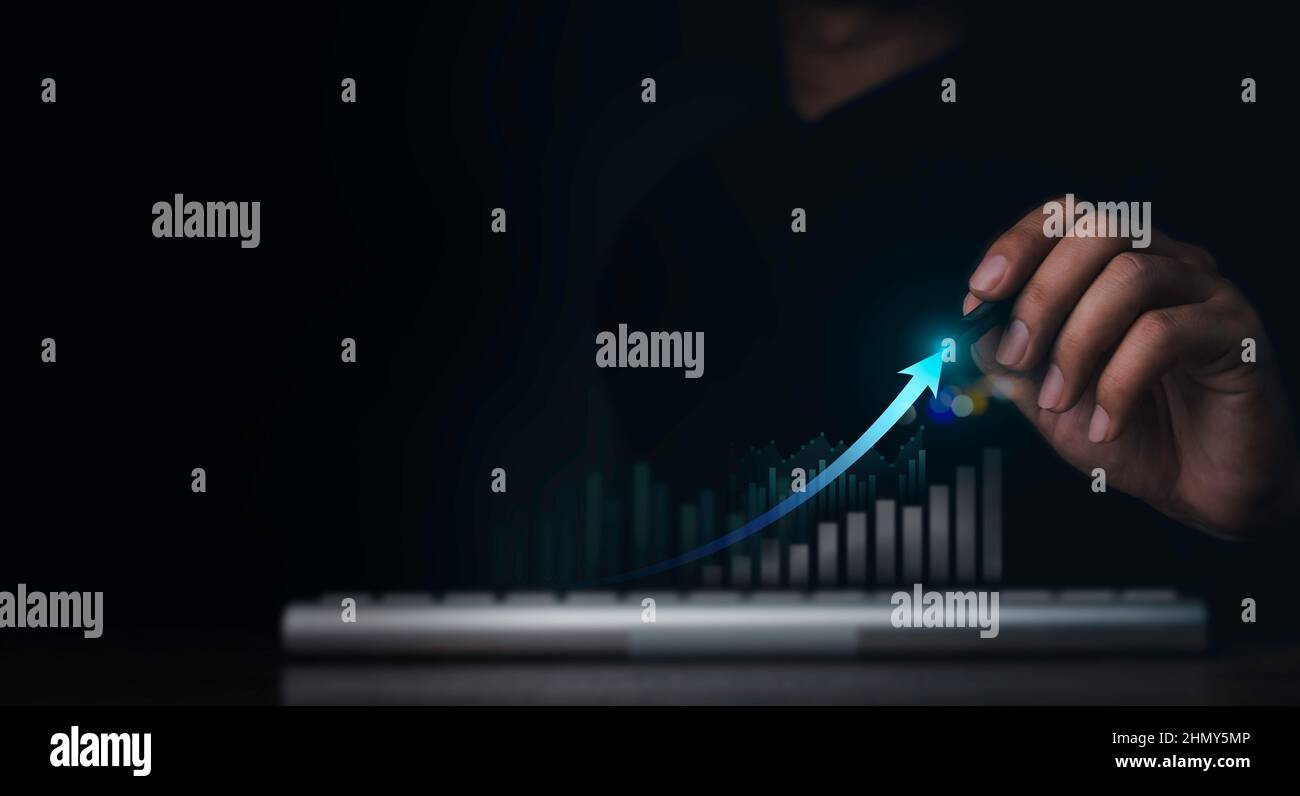 Investment technology, financial, return on investment - ROI concepts ...