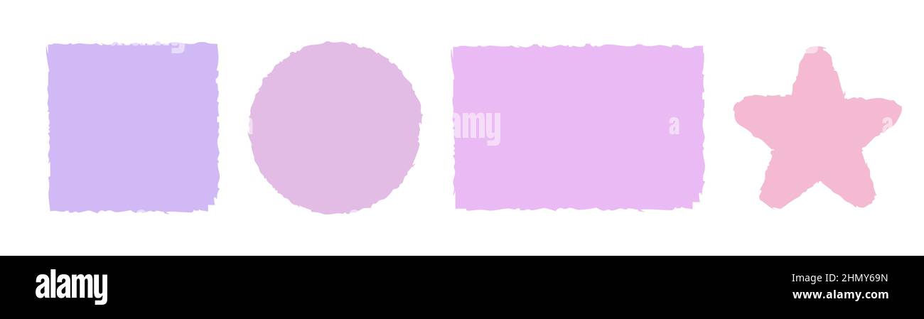 Brush Shapes Logo Template Vector Stock Vector Image & Art - Alamy