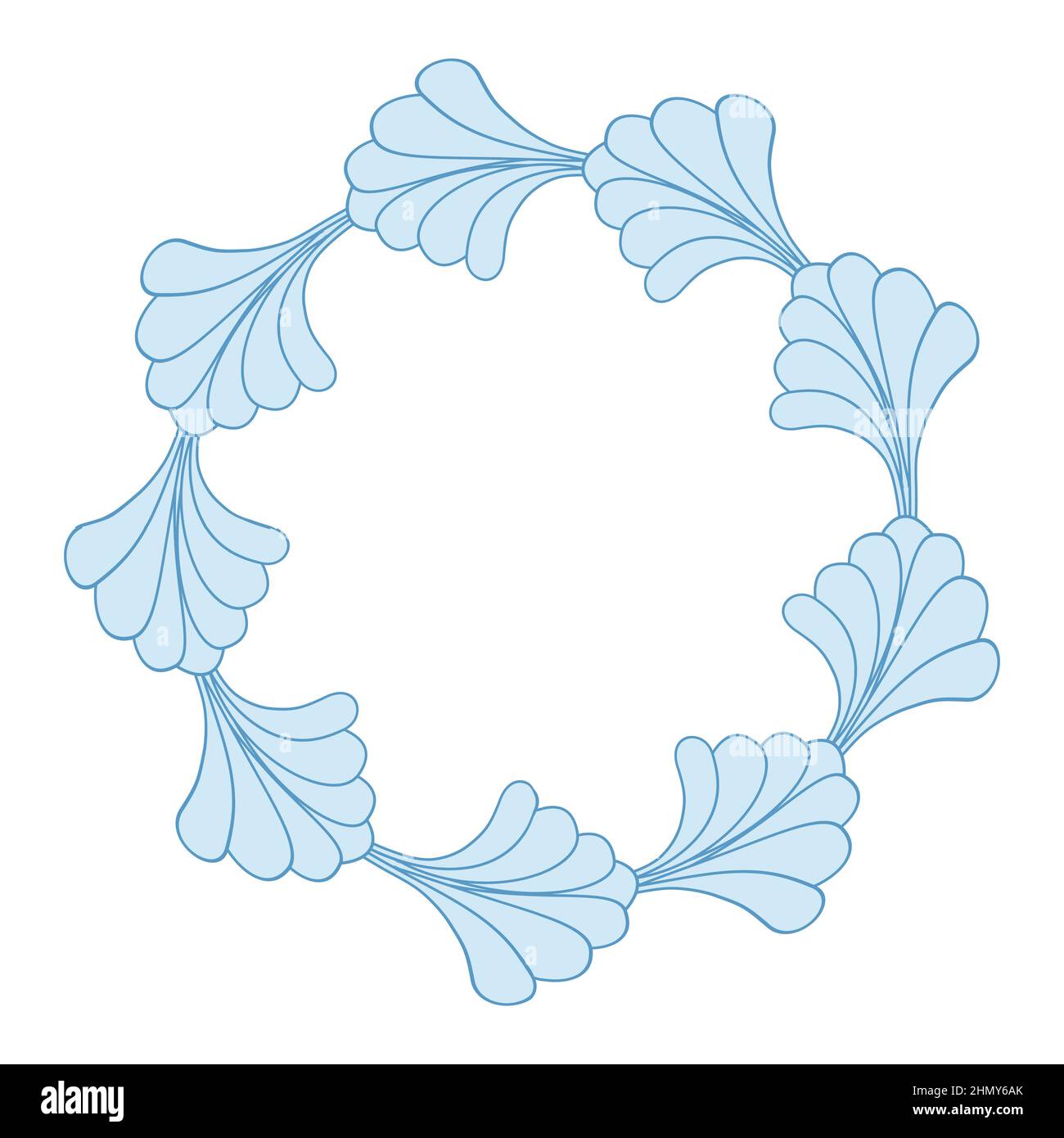 White feminine background flat Stock Vector Images - Alamy