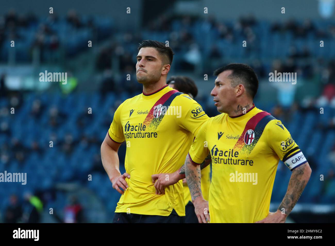 Roma, Rome, Italy. 12th Feb, 2022. Gary Medel of Bologna FC during the ...