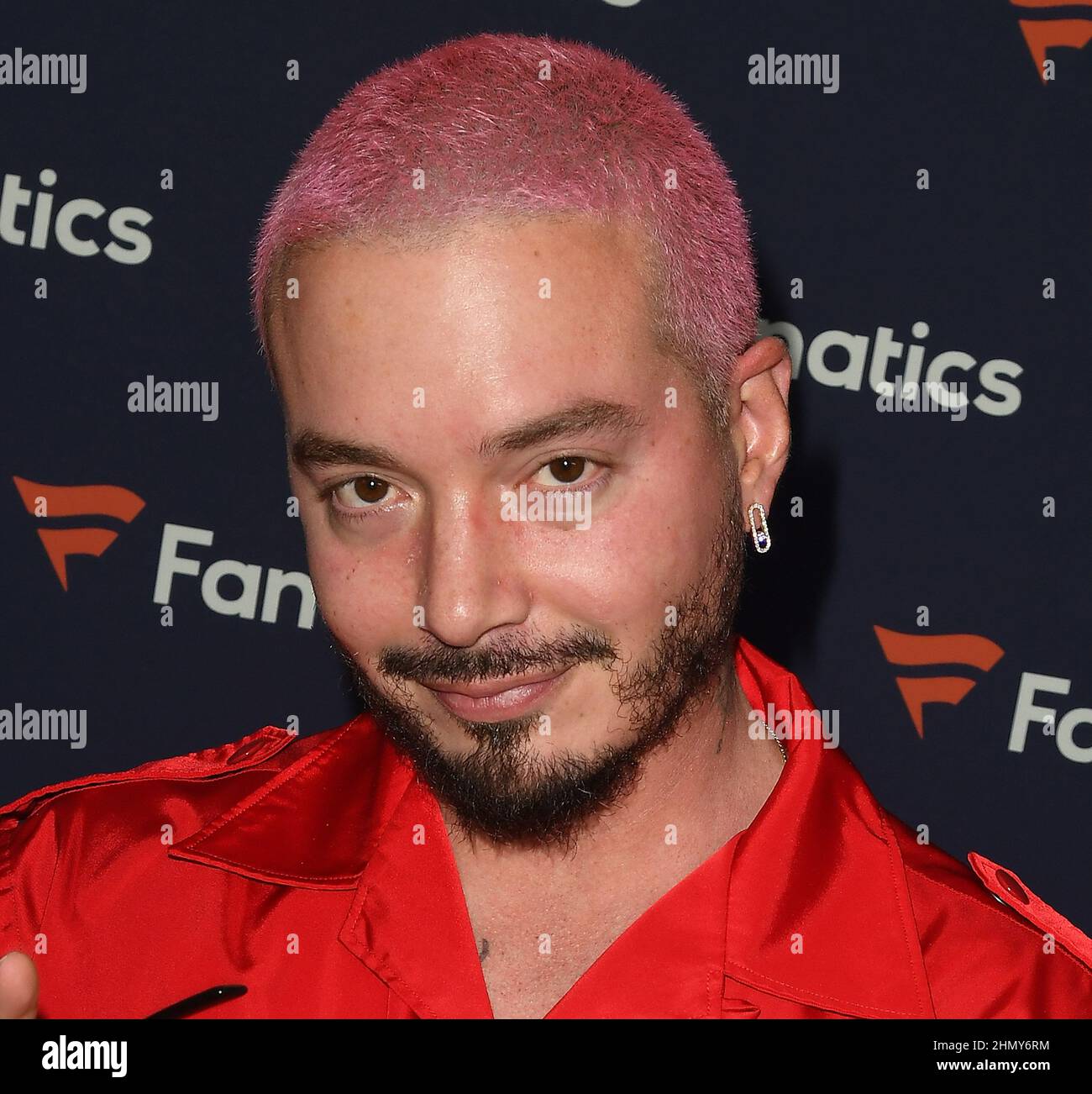 J Balvin attends Michael Rubin's 2022 Fanatics Super Bowl Party on ...