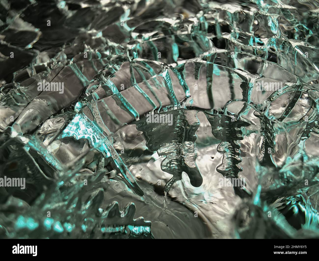 Closeup of broken ice texture Stock Photo - Alamy