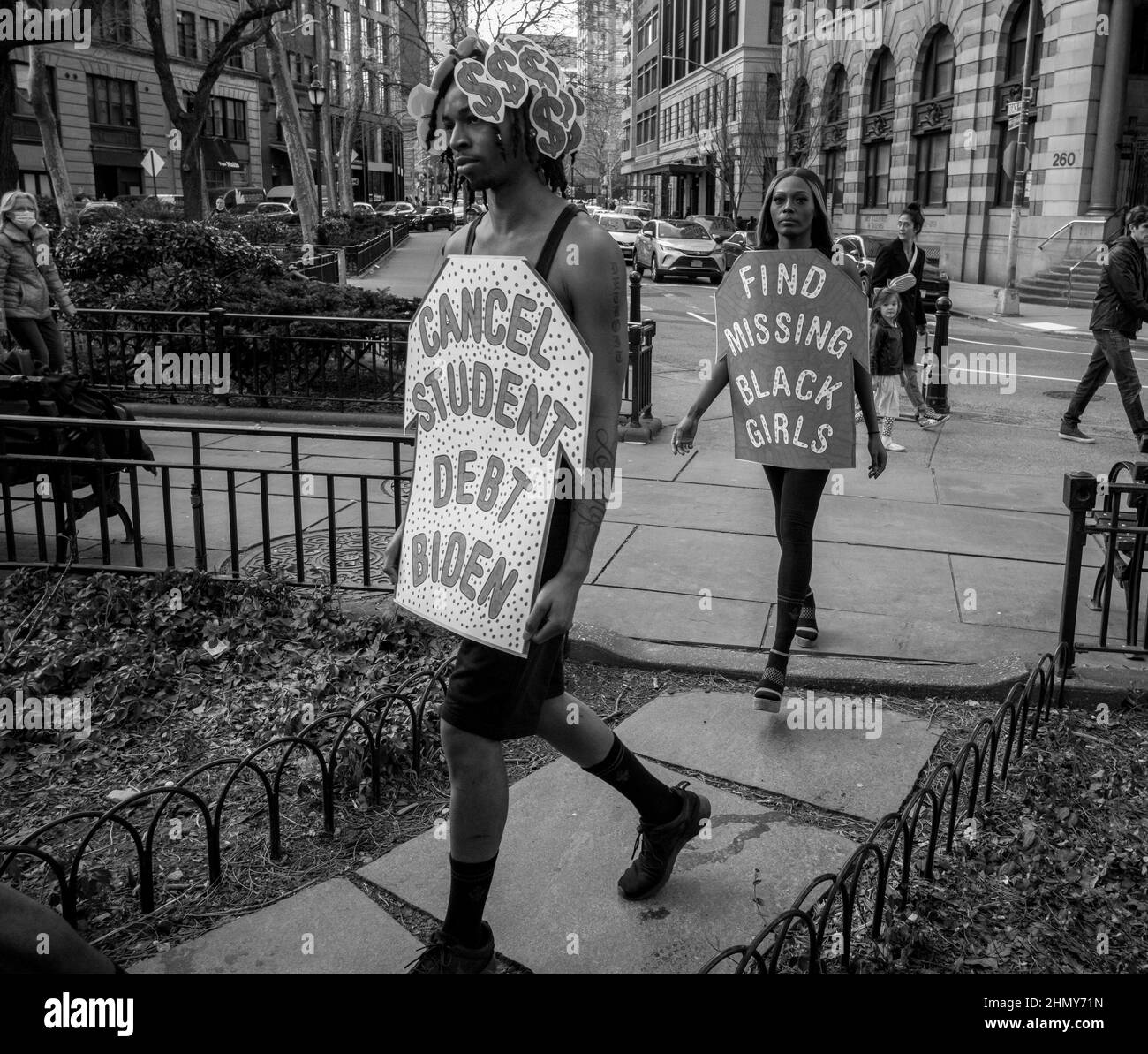 New York, New York, USA. 12th Feb, 2022. Models for Jason C Peters ...