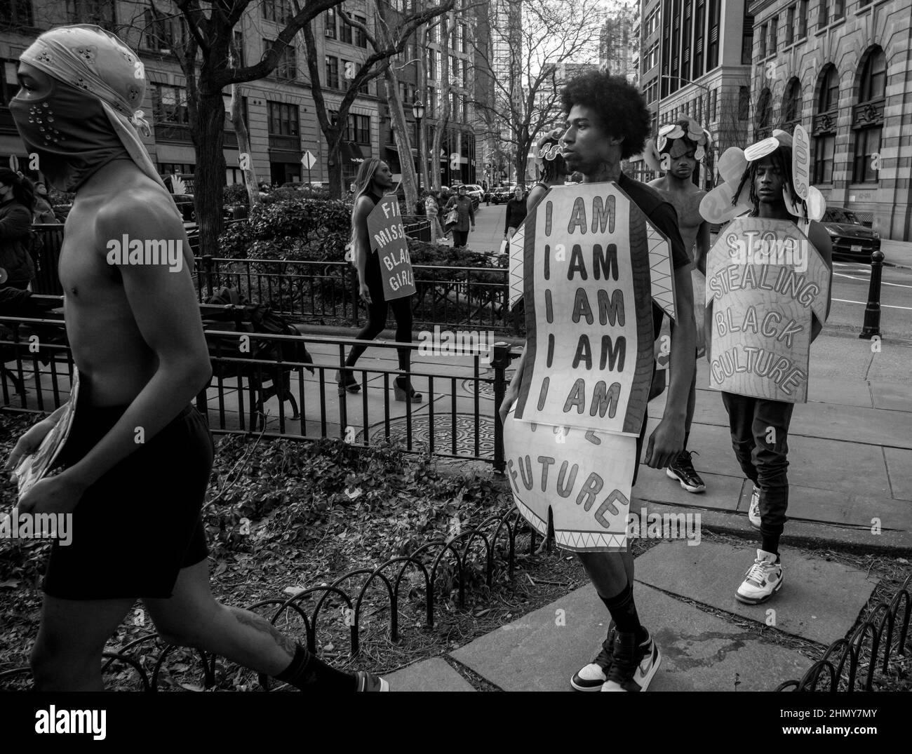 New York, New York, USA. 12th Feb, 2022. Models for Jason C Peters ...
