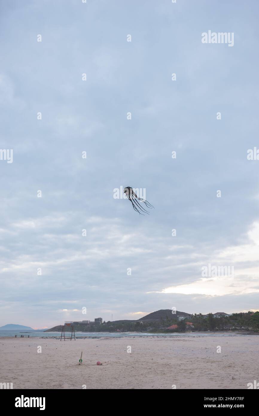 Scenic sea view. Beach activities, holidays, weekends on the seacoast ...