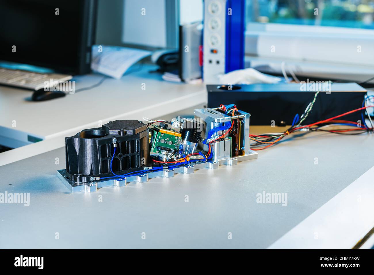 Freiburg, Germany. 07th Feb, 2022. The prototype of a miniature ...