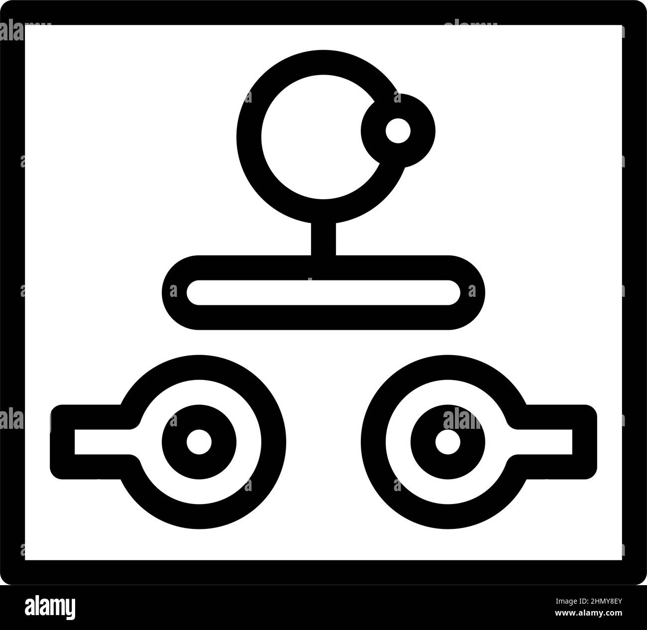 temperature switches line icon vector illustration Stock Vector Image ...