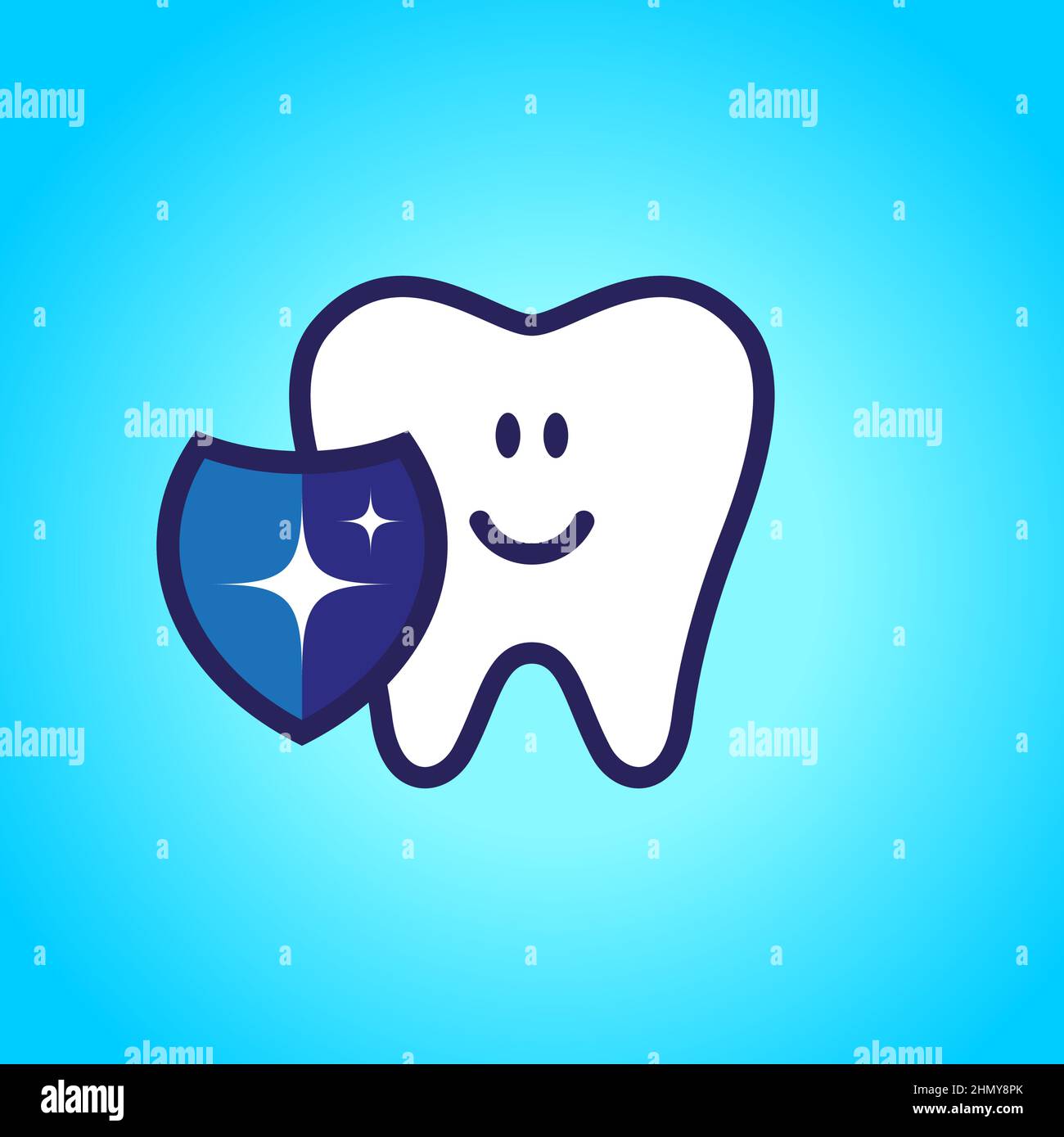 Protected tooth, healthy, white, happy tooth, dentistry, oral hygiene ...