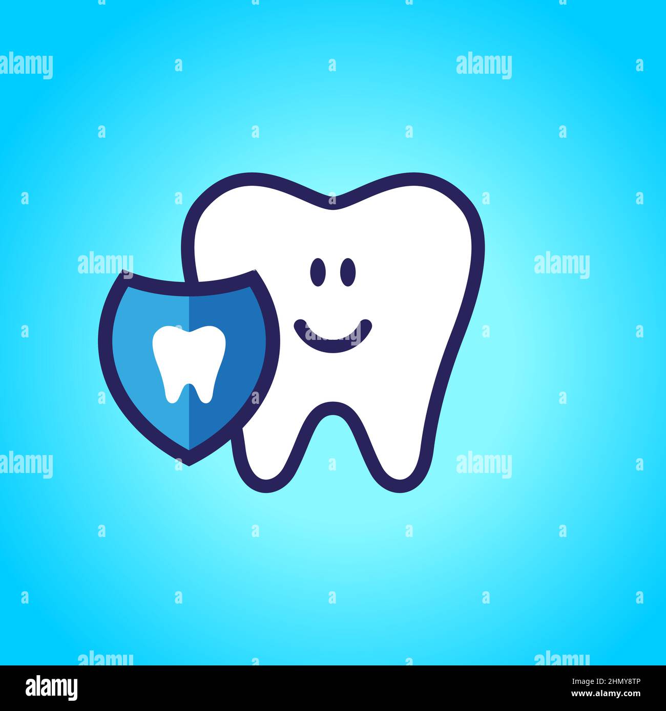 Protected tooth, healthy, white, happy tooth, dentistry, oral hygiene ...