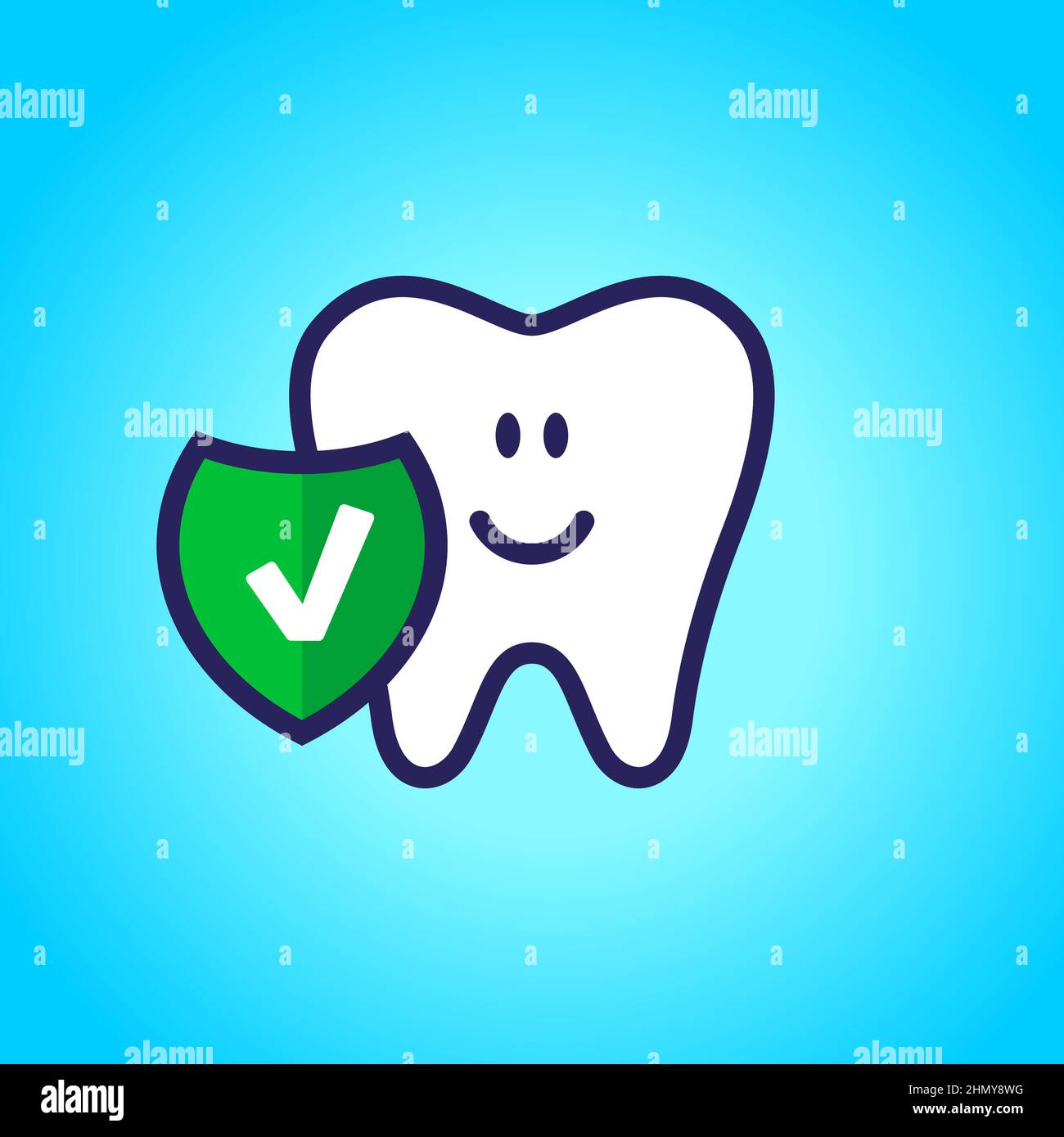 Protected tooth, healthy, white, happy tooth, dentistry, oral hygiene ...
