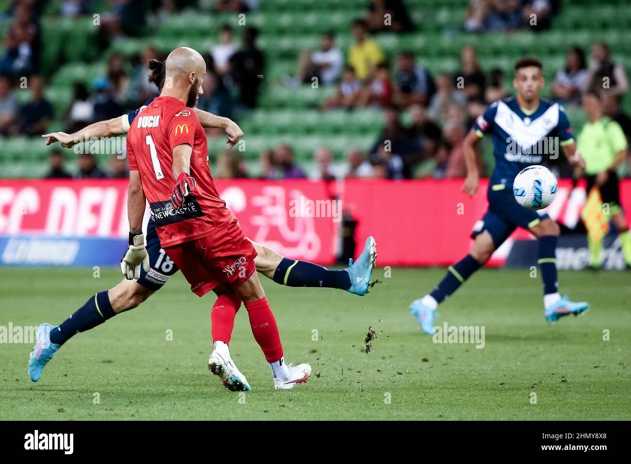 Melbourne, Australia, 12 February, 2022. Nicholas D'Agostino of ...