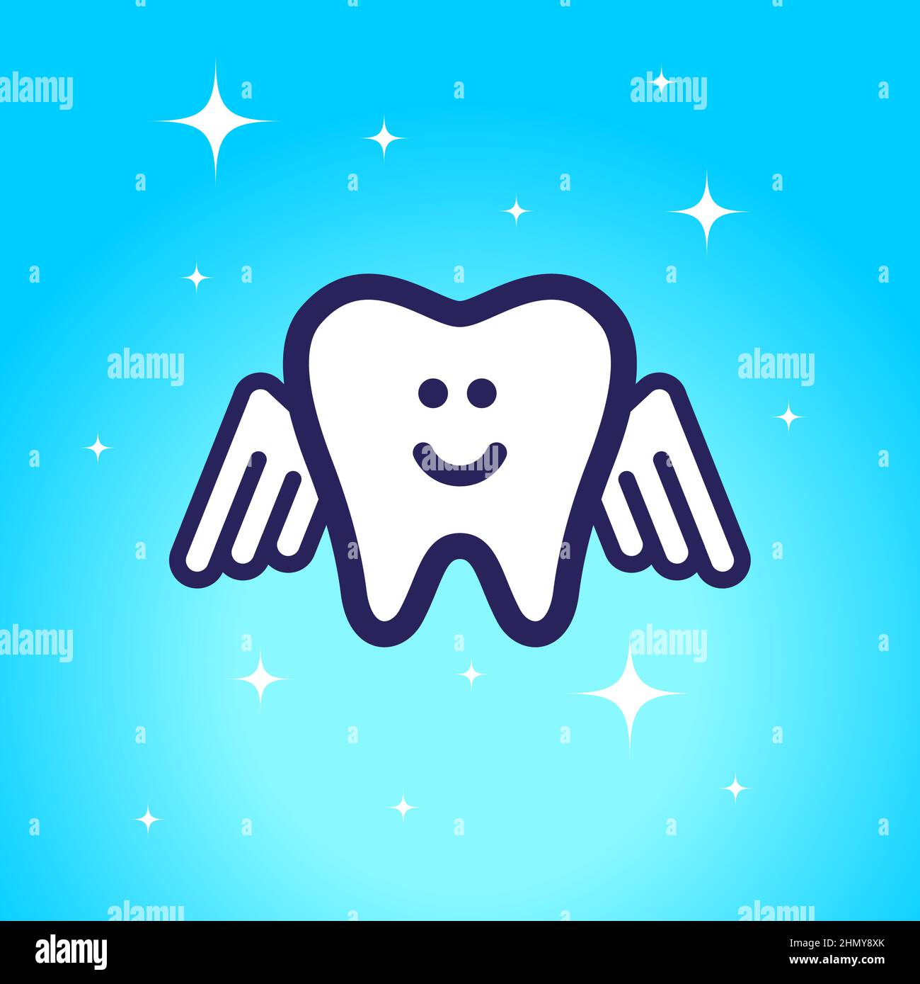Tooth with wings hi-res stock photography and images - Alamy