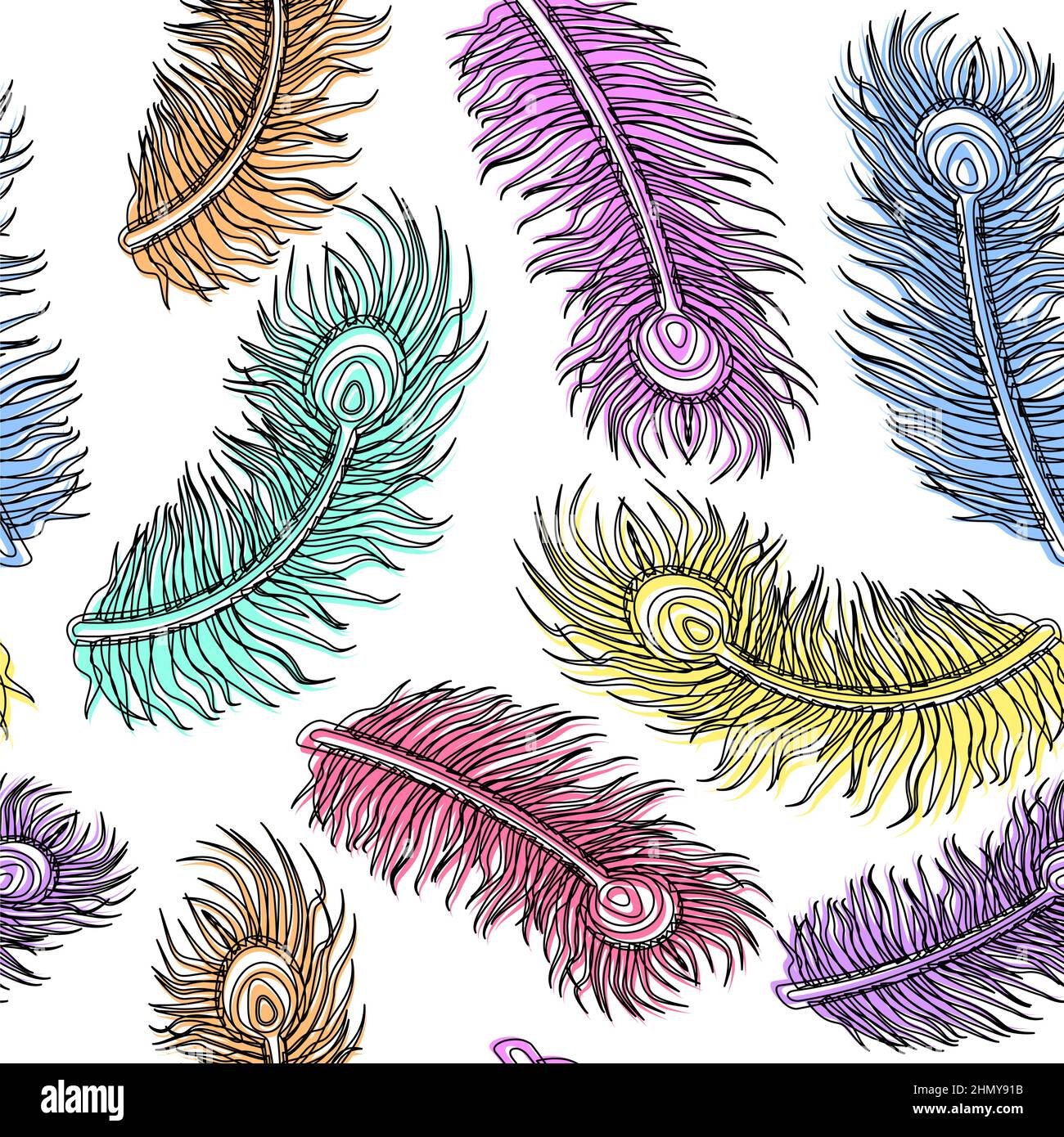 Floating feather hand hi-res stock photography and images - Alamy