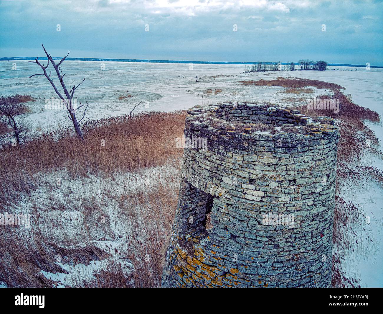 Overlooking frozen bay hi-res stock photography and images - Alamy