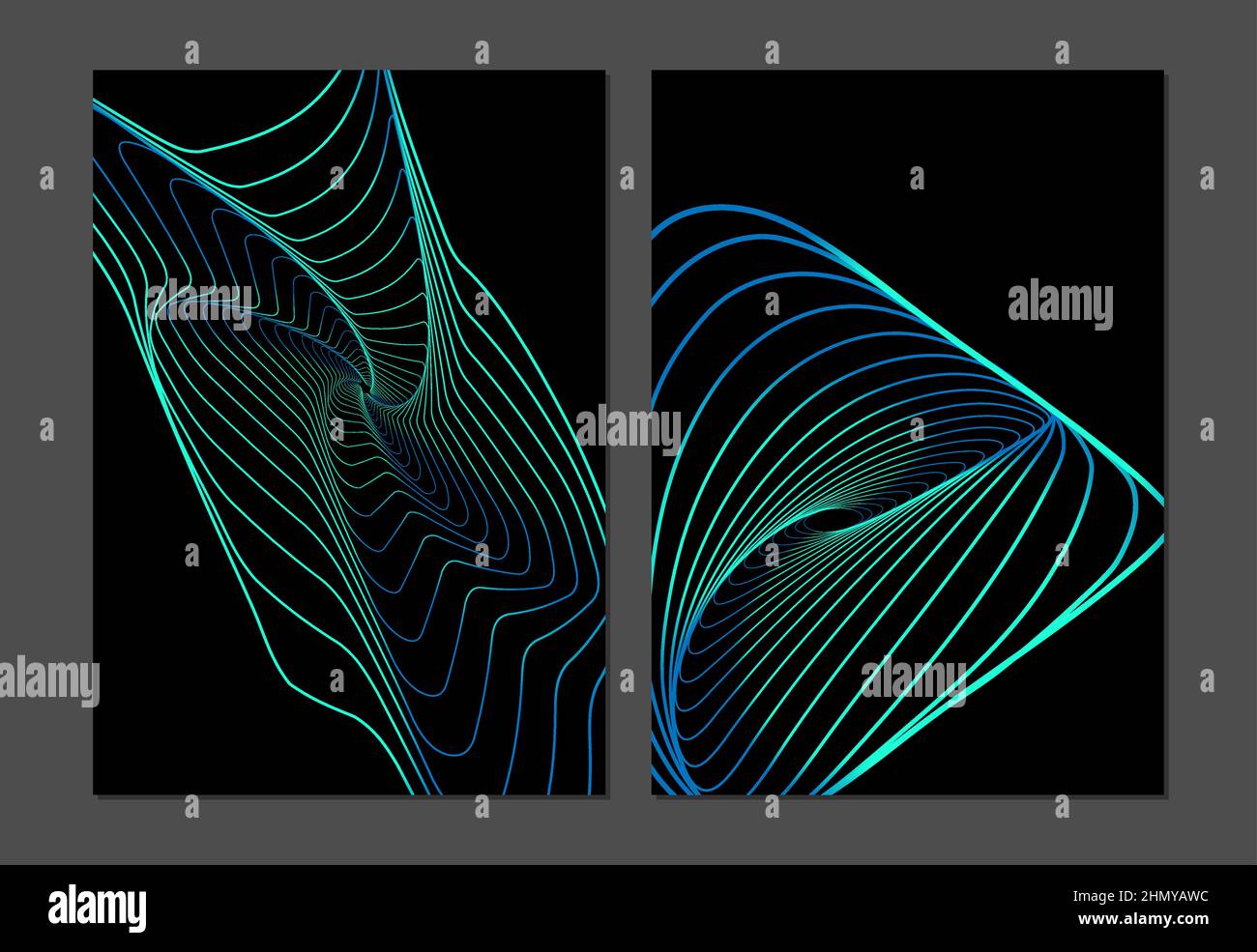 Abstract Twist Mesh Shape Stock Vector Image & Art - Alamy