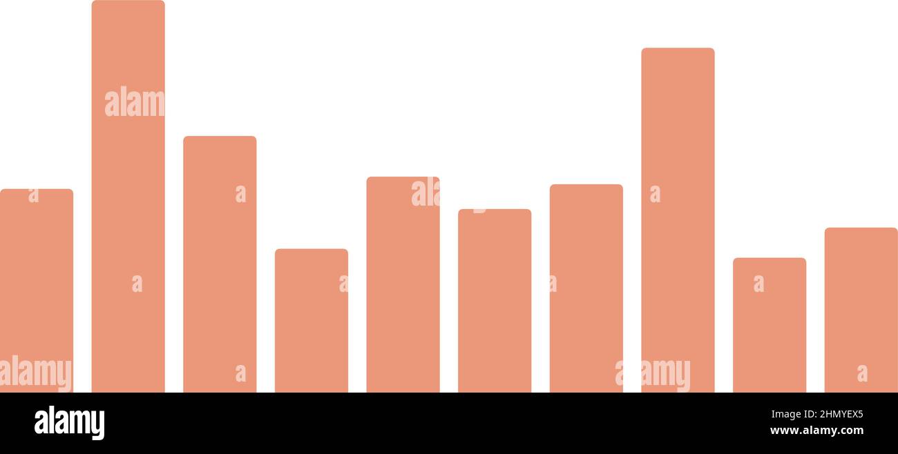 Bar Chart Graph Diagram Statistical Business Infographic Illustration ...