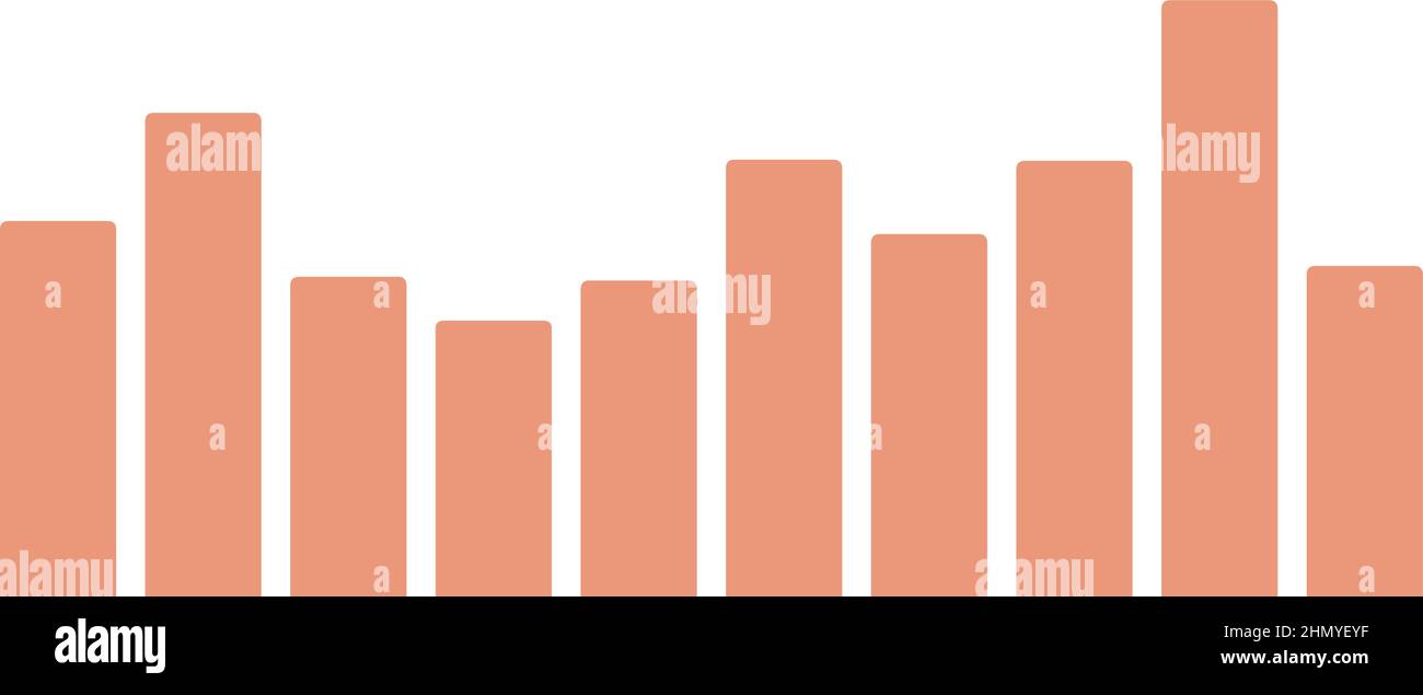 Bar Chart Graph Diagram Statistical Business Infographic Illustration ...