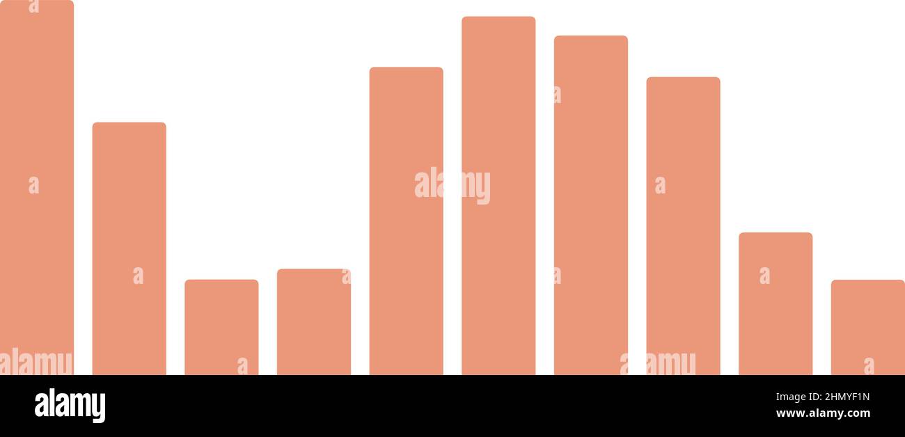 Bar Chart Graph Diagram Statistical Business Infographic Illustration ...