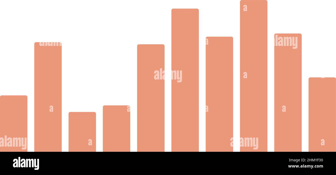 Bar Chart Graph Diagram Statistical Business Infographic Illustration ...
