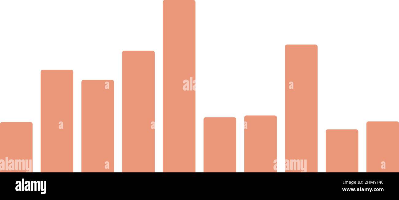 Bar Chart Graph Diagram Statistical Business Infographic Illustration ...