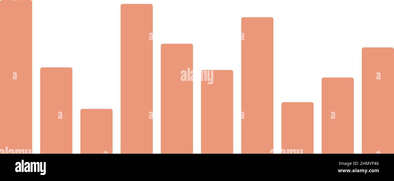 Bar Chart Graph Diagram Statistical Business Infographic Illustration ...