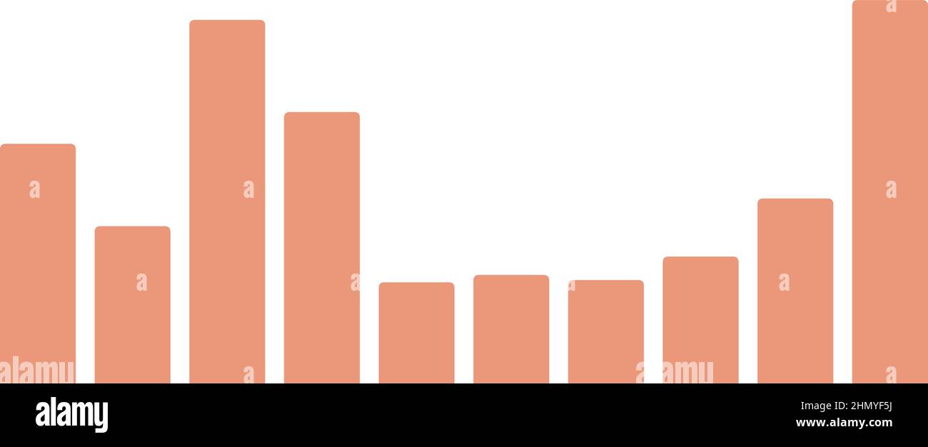 Bar Chart Graph Diagram Statistical Business Infographic Illustration ...