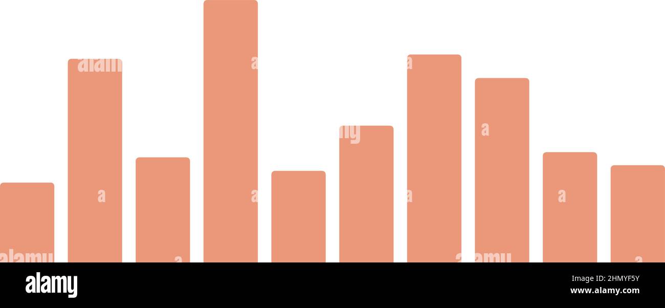 Bar Chart Graph Diagram Statistical Business Infographic Illustration ...