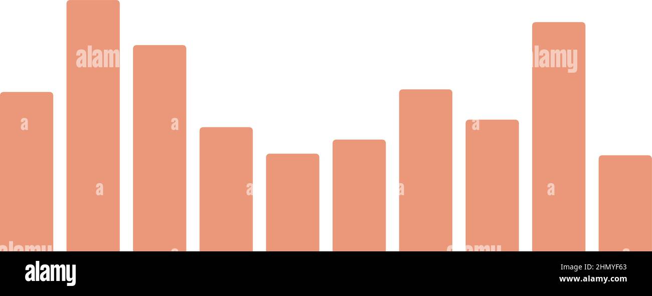 Bar Chart Graph Diagram Statistical Business Infographic Illustration ...