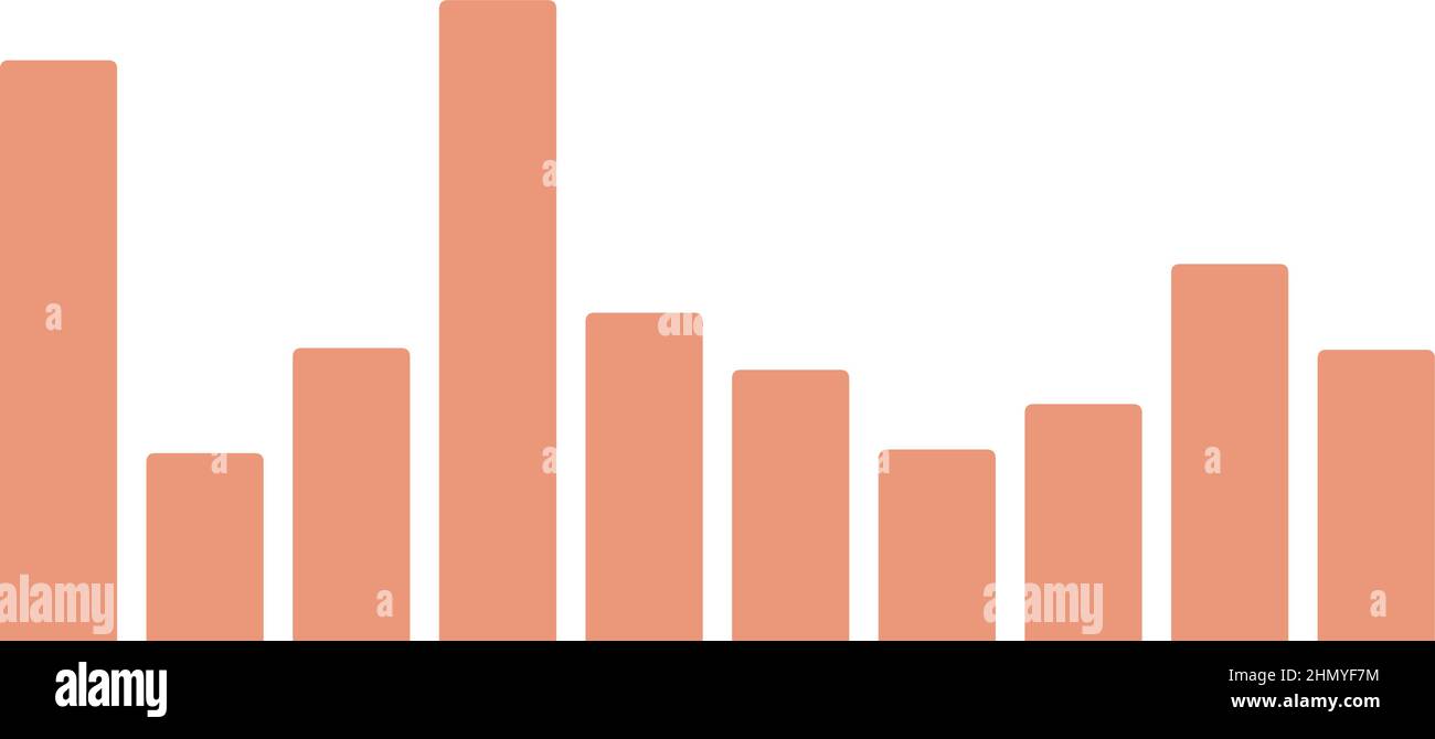 Bar Chart Graph Diagram Statistical Business Infographic Illustration ...