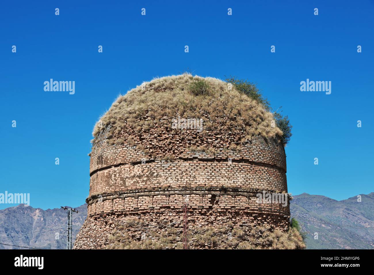Shingardar Stupa in Swat valley of Himalayas, Pakistan Stock Photo - Alamy