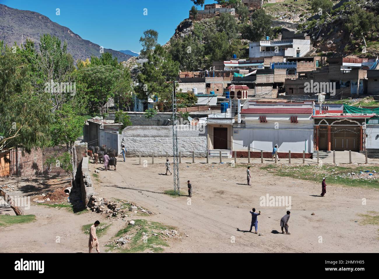 A village in Swat valley of Himalayas, Pakistan Stock Photo - Alamy