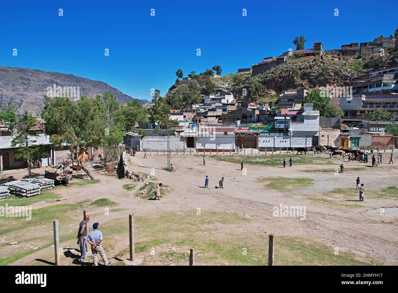 A village in Swat valley of Himalayas, Pakistan Stock Photo - Alamy