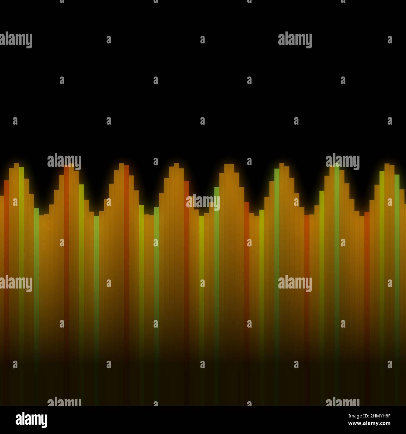 Digital equalizer display - perfect for background or wallpaper Stock ...