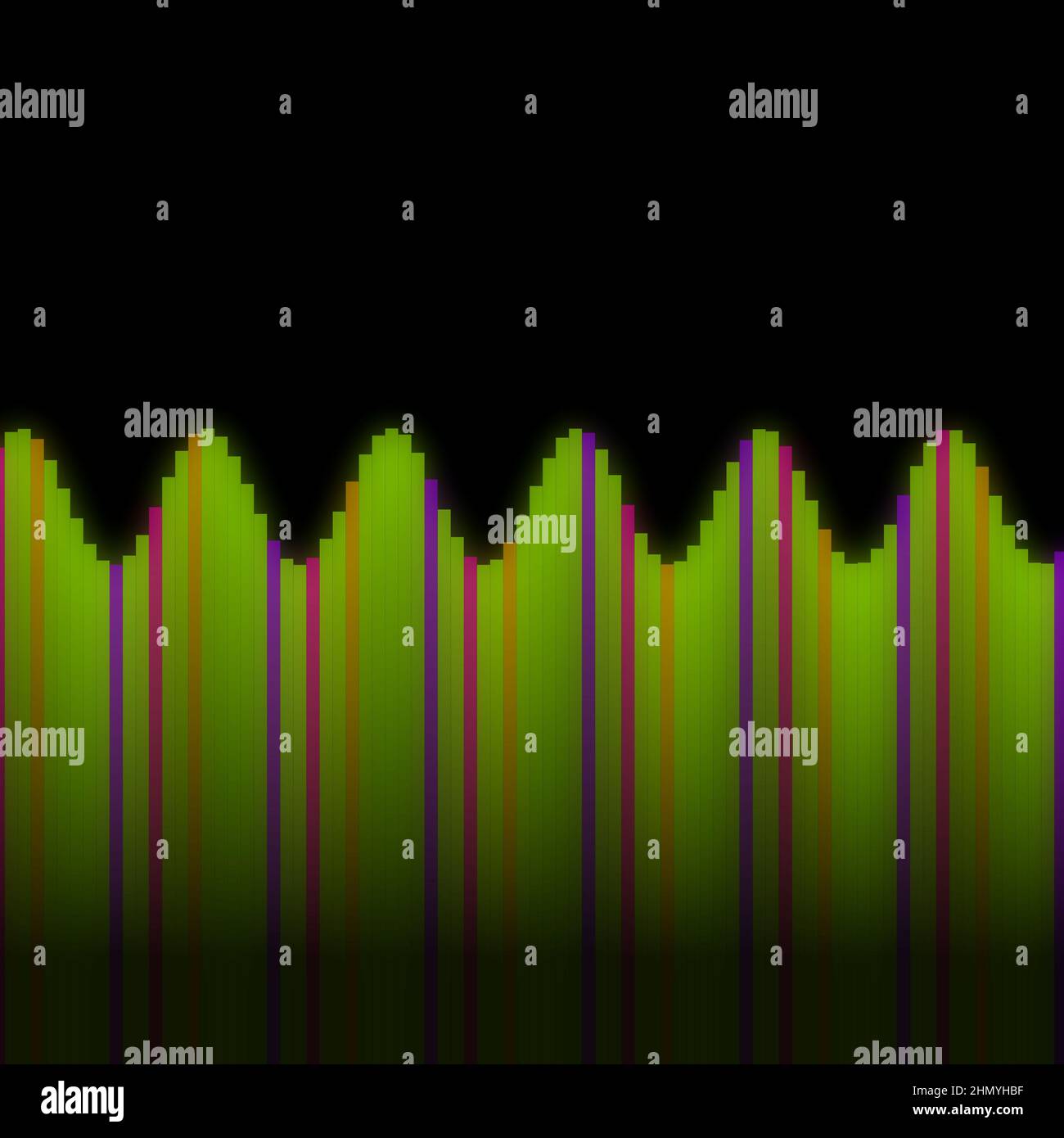 Digital equalizer display - perfect for background or wallpaper Stock ...